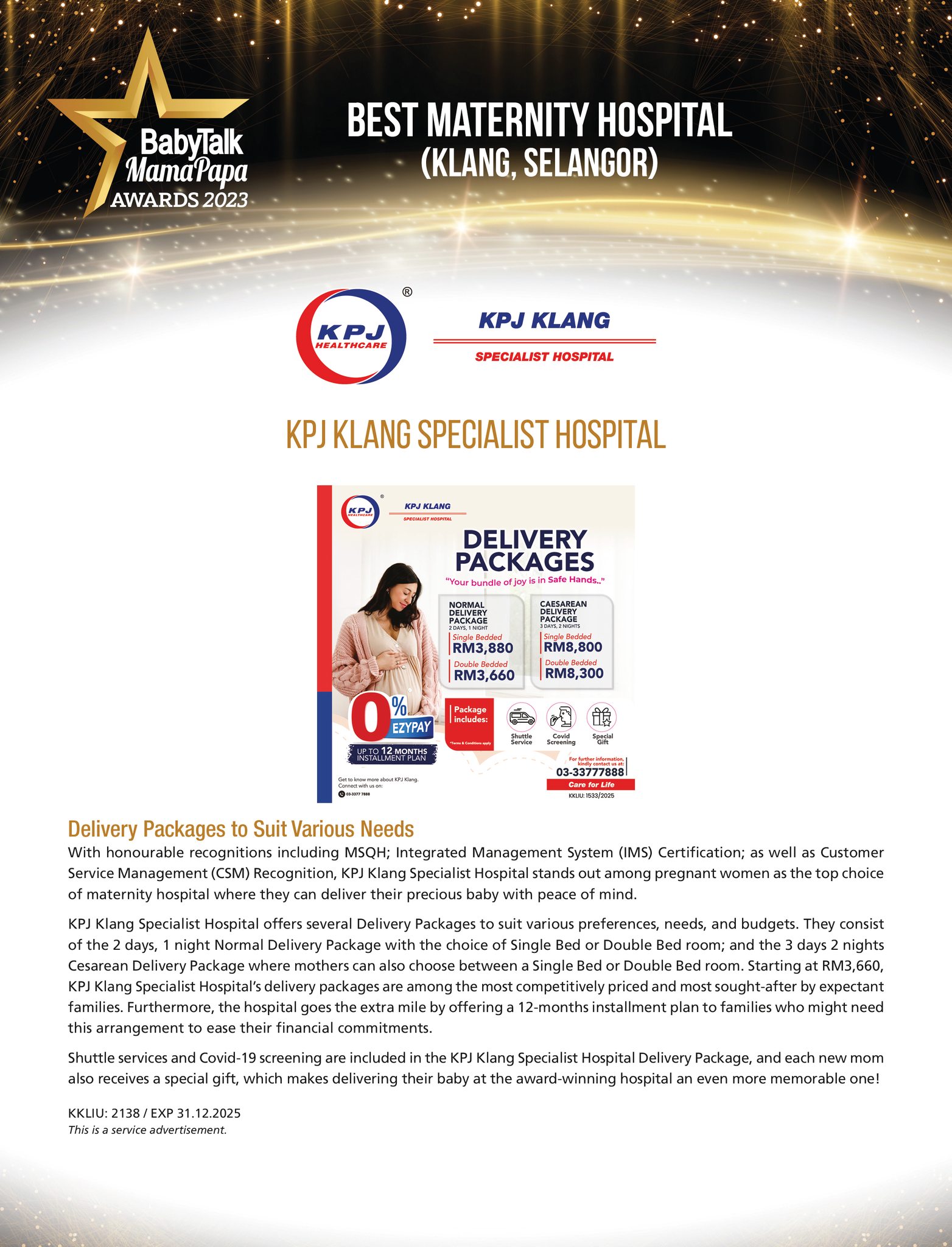 KPJ Klang Specialist Hospital